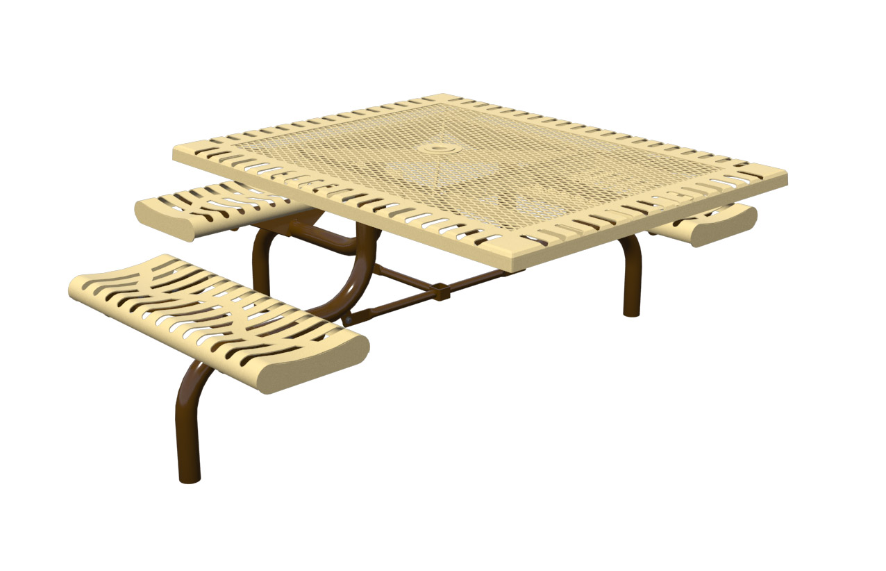 Classic Accessible Square Web Table